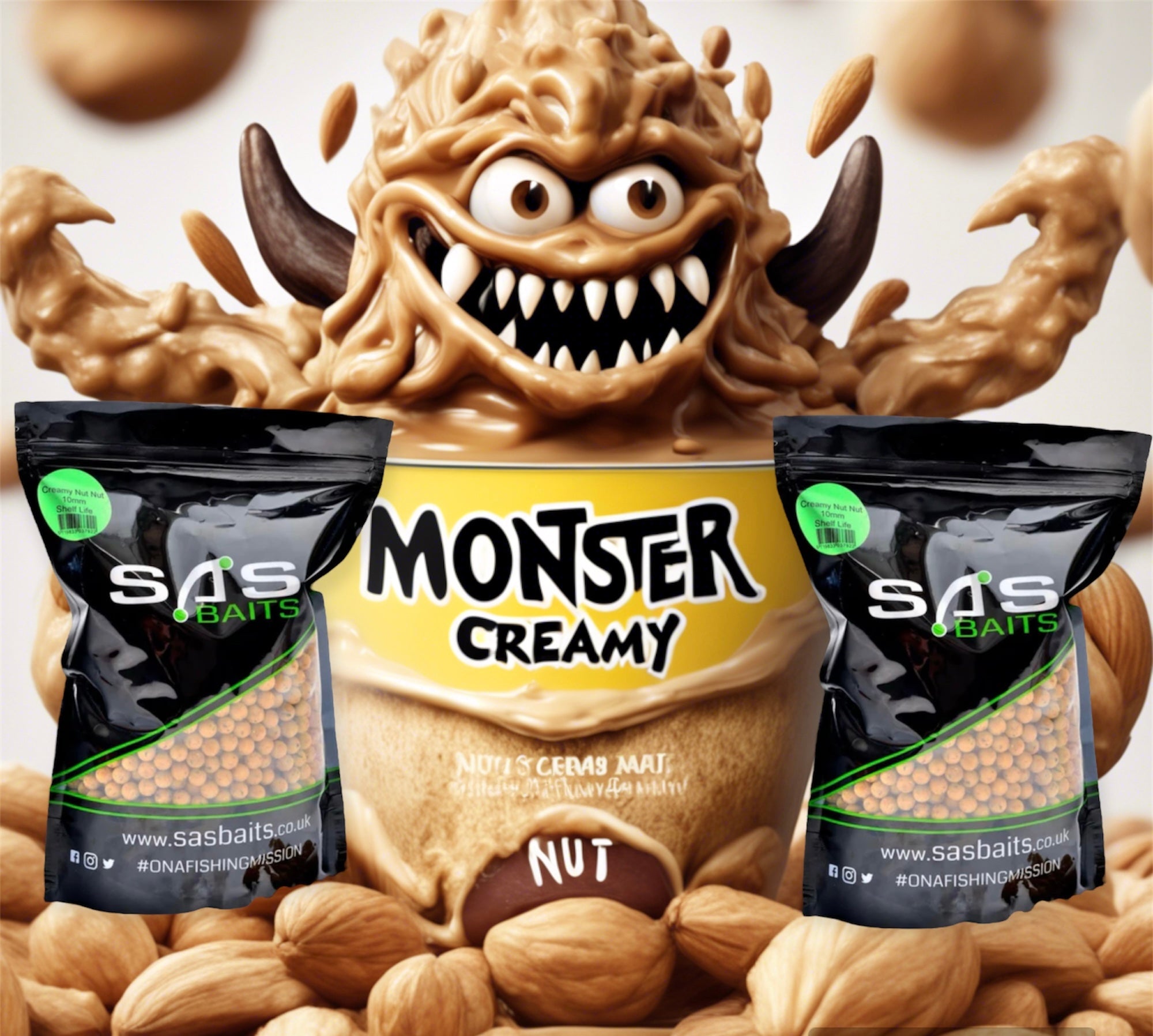 Monster Creamy Nut – S.A.S Baits